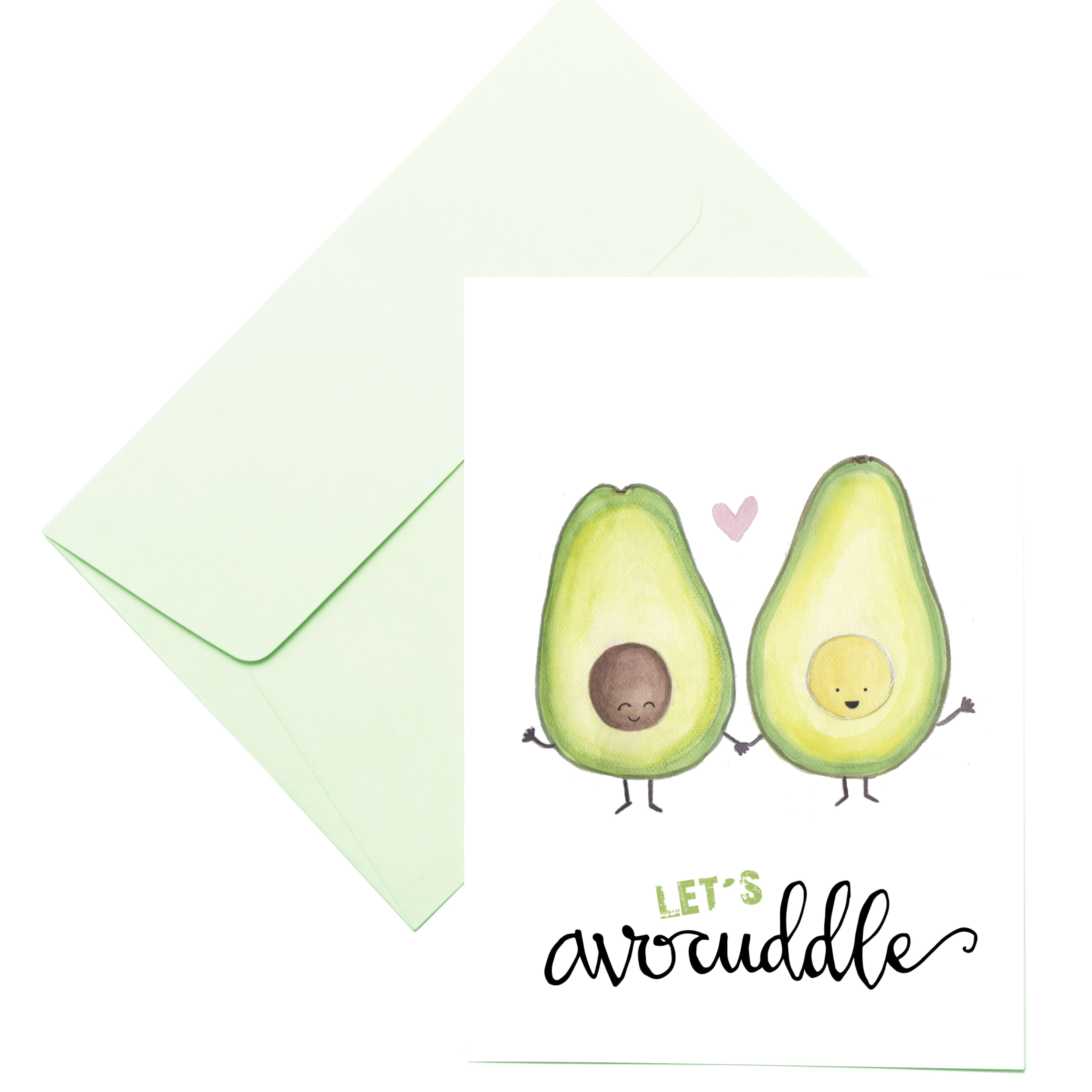Greeting Card «Avocuddle» – La Papelerie Stationery Shop